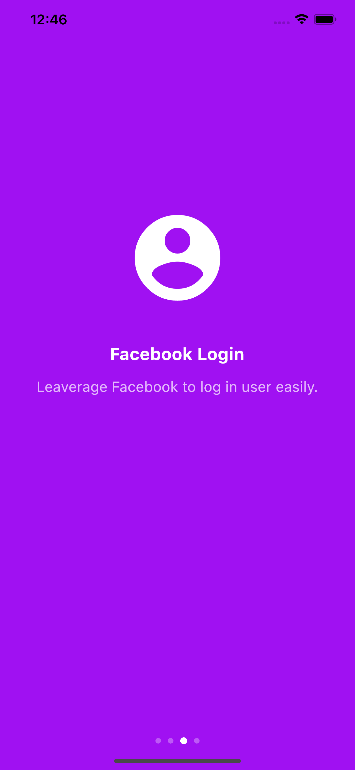 Flutter Login Screen with Firebase Auth and Facebook - Instaflutter