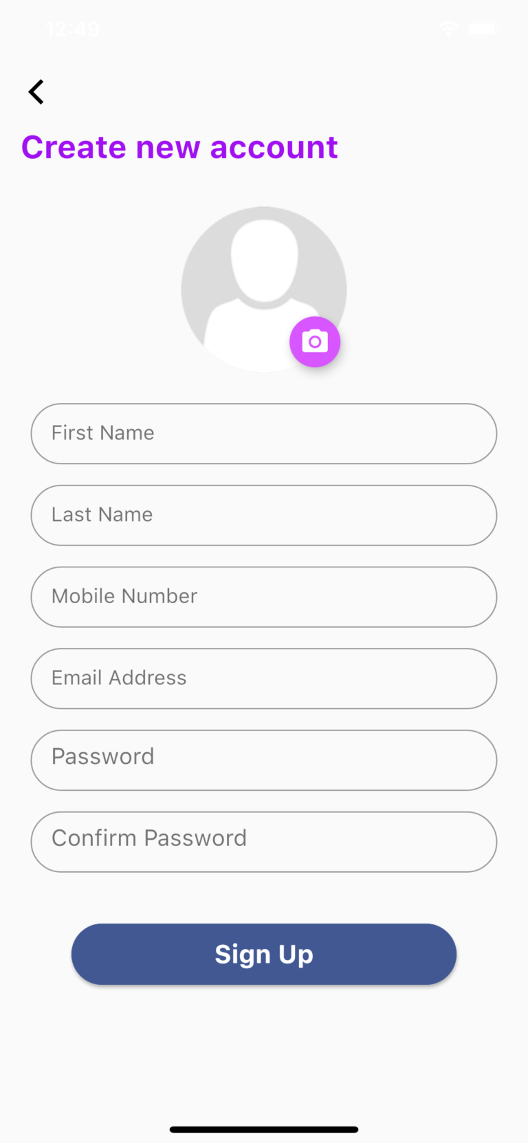 Flutter Login Screen with Firebase Auth and Facebook - Instaflutter