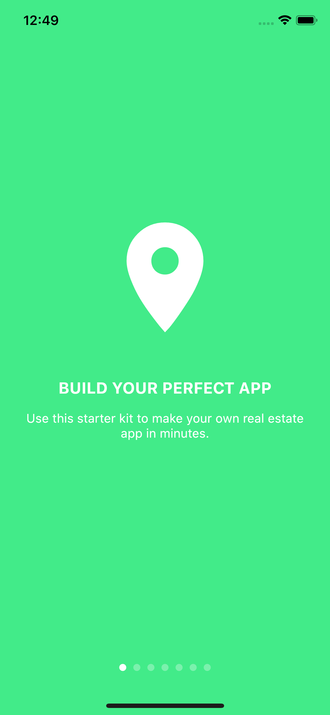 Real Estate Flutter App Template with Backend | Download