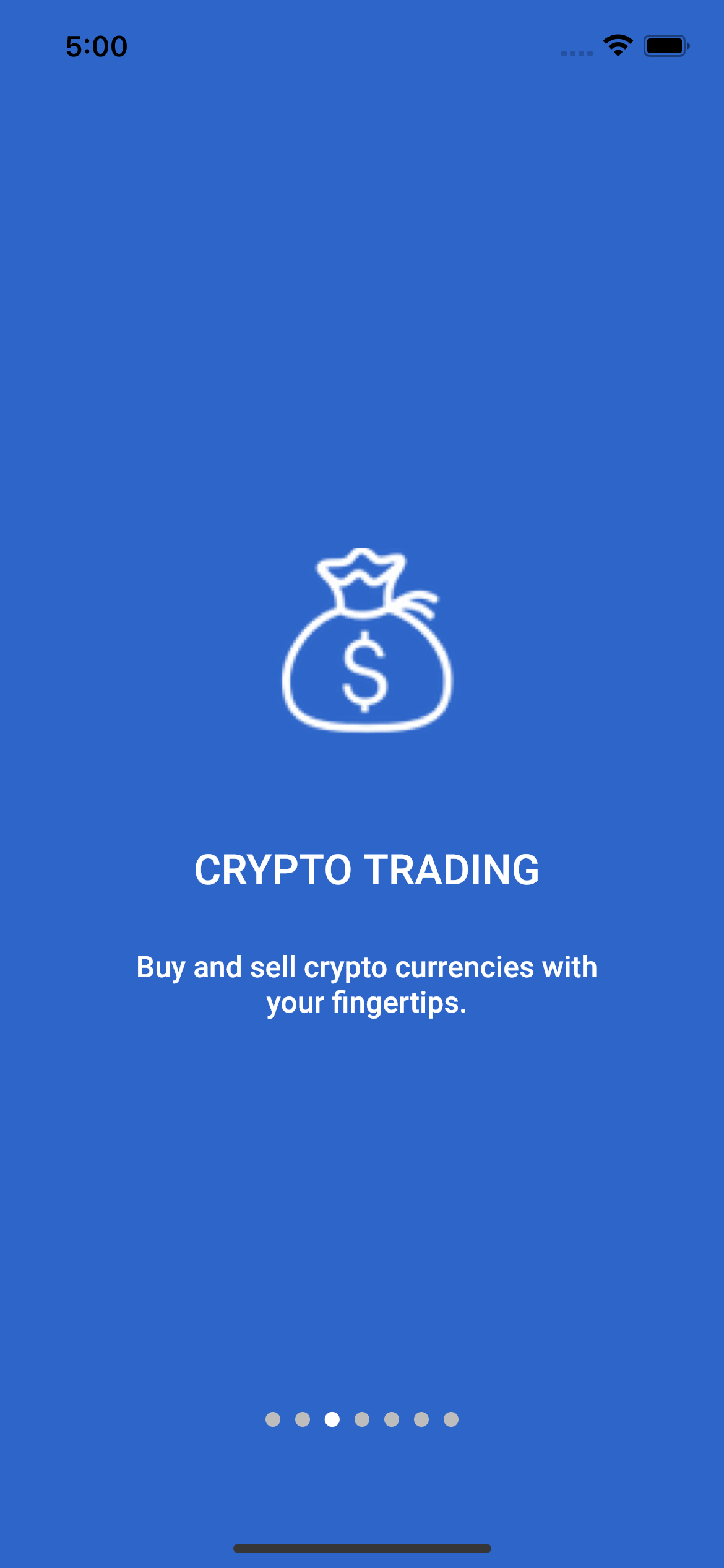 Flutter Finance App Template Instaflutter